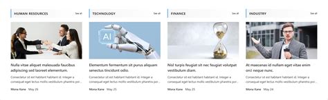 8 Custom Sharepoint News Web Part Layouts To Boost Engagement
