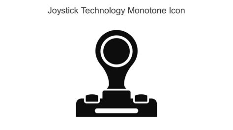 Joystick Technology Monotone Icon In Powerpoint Pptx Png And Editable Eps Format PPT Presentation