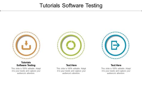 Tutorials Software Testing Ppt Powerpoint Presentation Summary