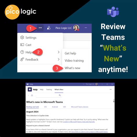 Review Whats New In Teams Anytime Pico Logic Posted On The Topic Linkedin