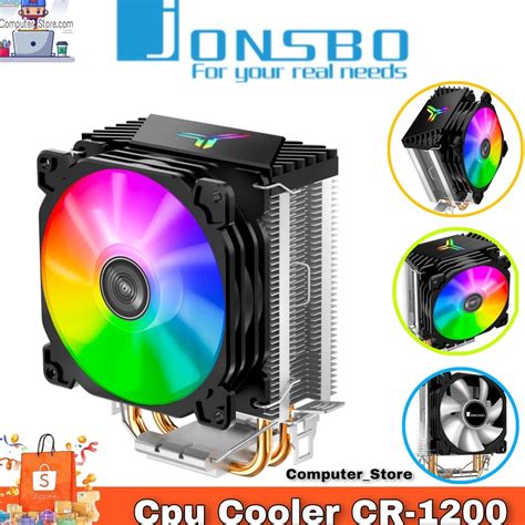 Jual Menarik Hsf Cooler Jonsbo Cr12 Rgb Fan Cpu Cooling Processor Intel Amd Heatsink Tower Cr12