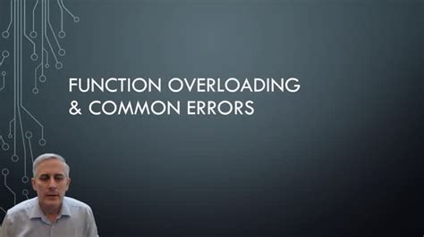 Functionoverloading