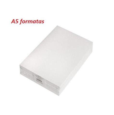 Biuro Popierius A5 80 G 500 Lapų Baltas Kopijavimo Popierius Kopijavimo Popierius Biuras