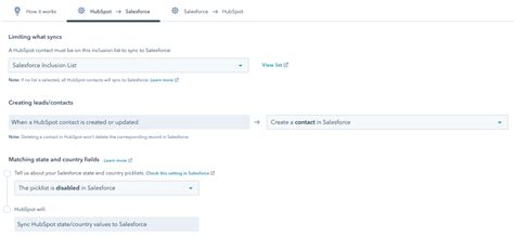 Manage Your Salesforce Integration Settings