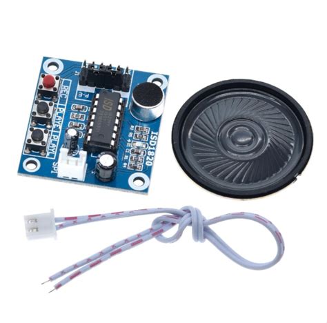 Módulo Gravador De Voz E Player Isd1820 Falante Instituto Digital