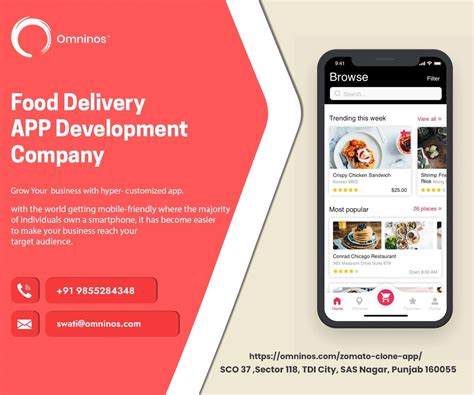 Food Delivery Zomato Clone App Development Company Omninos