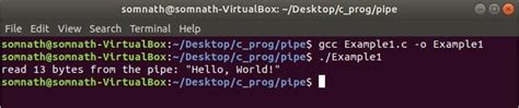 How To Use Pipe Function In C Language