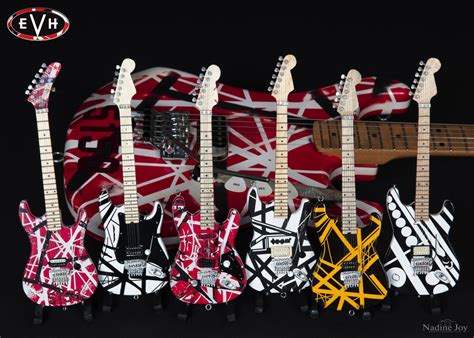 Eddie Van Halen Frankenstein Miniature Guitar Fu Tone
