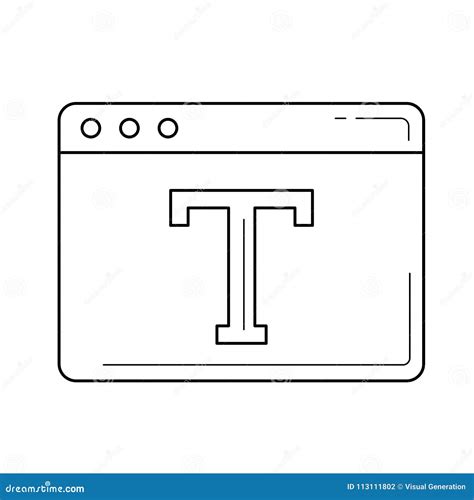 Text Edit Cursor Pointer Font Input Symbol And Editing Of Textual Web Information Black