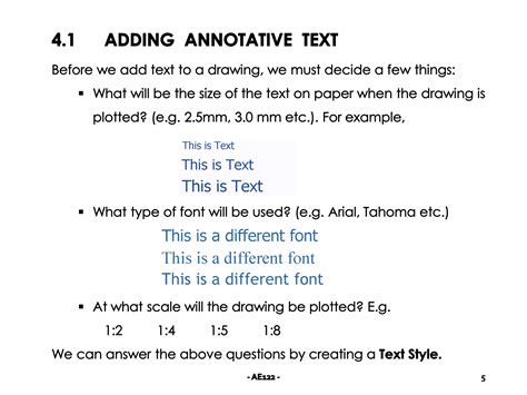 Autocad Annotative Text And Dimensions Pdf
