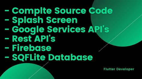 Develop Beautiful And Scalable Flutter App For Both Android And Ios By Syedubaidurr Fiverr