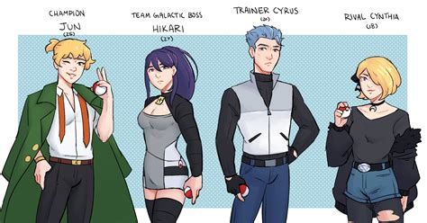 Cyrus Cynthia Pokemon