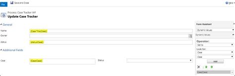 TIP Setting Value For Option Set In OOB Workflow Microsoft Dynamics