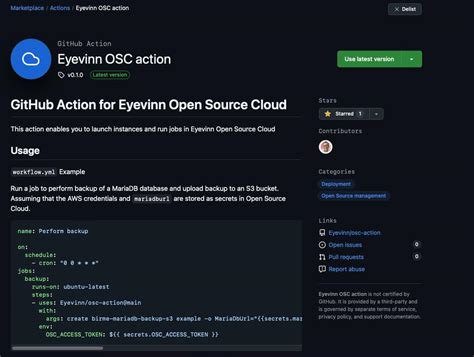 Eyevinn Open Source Cloud On Linkedin Scheduled Mariadb Backup Using