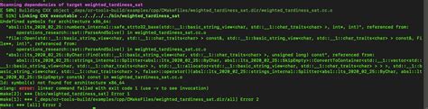 Cmake Compilation Fail Issue Google Or Tools GitHub