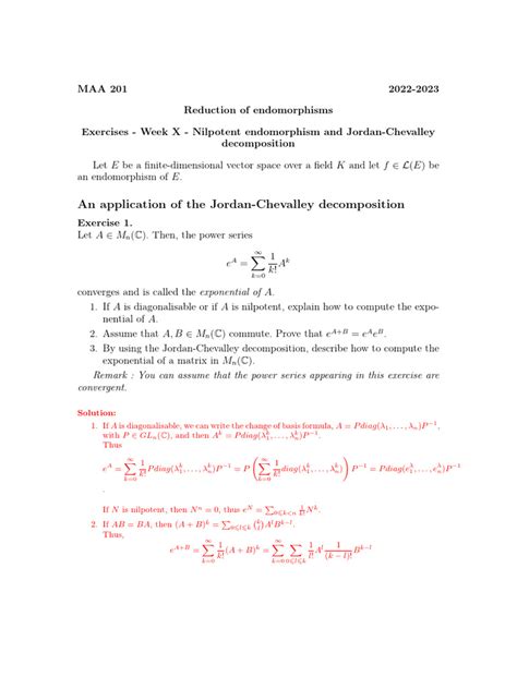 Sheet9 Solution Pdf Eigenvalues And Eigenvectors Mathematical