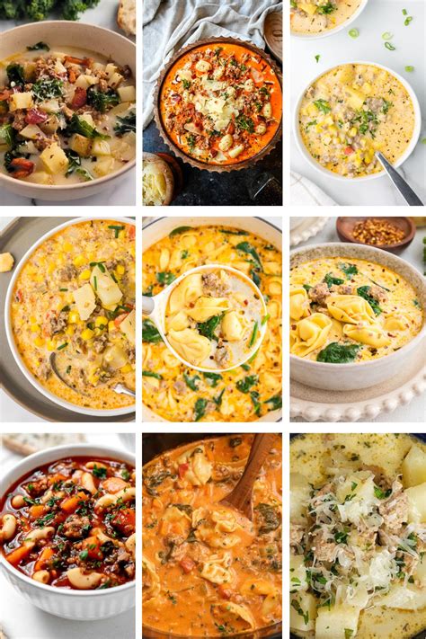 Soup With Sausage Recipes Shes Not Cookin