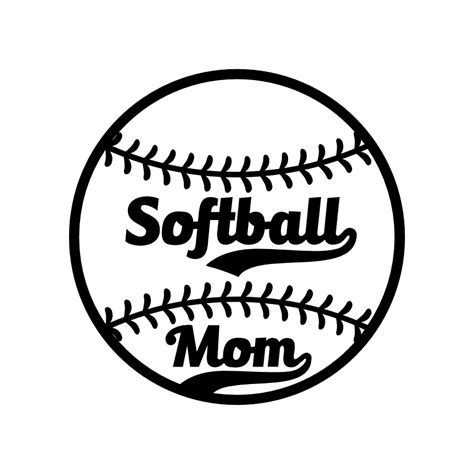 Softball Mom Softball Svg Take Me Out To The Ball Game Cut File Fast