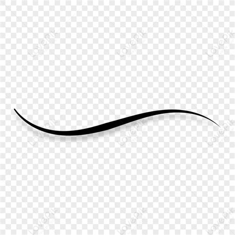 A Curved Line Drawing Curved Lines Fluctuation Curve Bend Line Wave Wave Vector Png Image