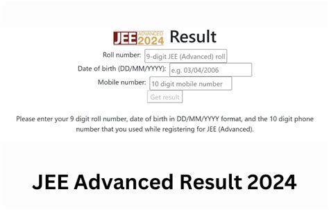 JEE Advanced Result Out Direct Link To Download Scorecard Here