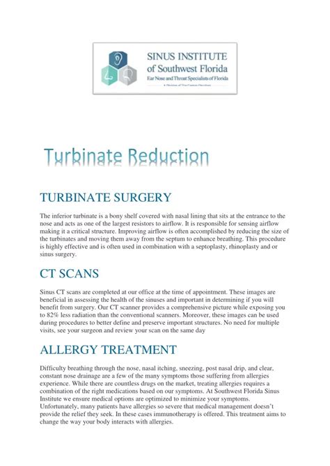 Ppt Turbinate Reduction Powerpoint Presentation Free Download Id 11390252