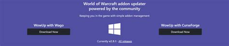 Wowup Launches New Addon Manager Supporting Curseforge Downloads Wowhead News
