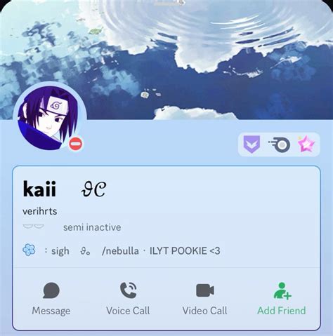 Sasuke Uchiha Discord Profile In 2024 Discord Uchiha Sasuke Uchiha