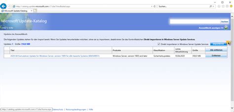 Wsus Import Updates Microsoft Update Catalog Downloads Feroption