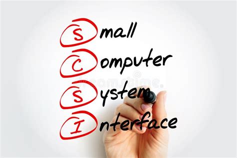 Scsi Small Computer System Interface Is A Set Of Standards For