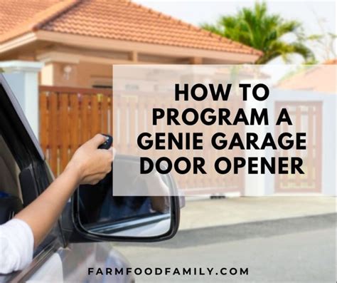 How To Program A Genie Garage Door Opener Ways