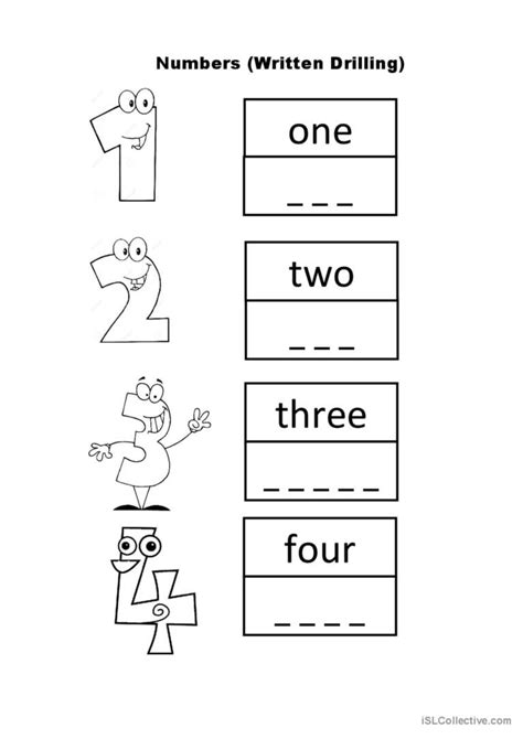 Numbers 0 10 English Esl Worksheets Pdf And Doc