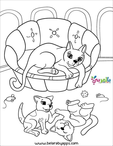 Coloring Sheets For Animals And Their Babies Pdf Animal Families ⋆ In