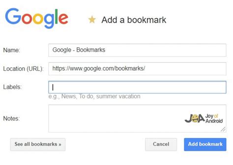 5 Simple Ways To Import And Export Chrome Bookmarks Joyofandroid