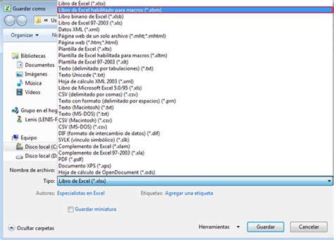 Cómo guardar Macros en Excel