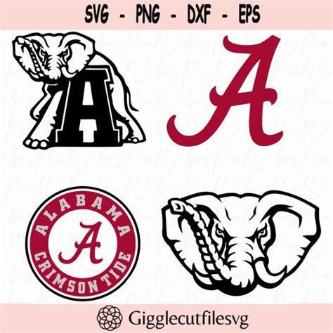 Alabama Crimson Tide Svg Artofit