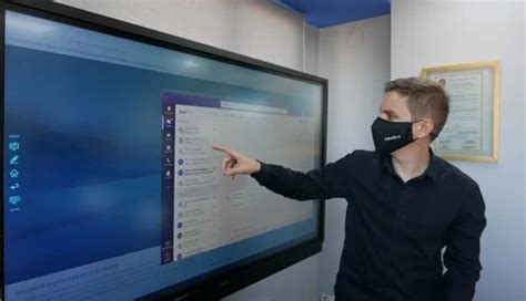 Black Newline Interactive Display Panel For Education Sizedimension