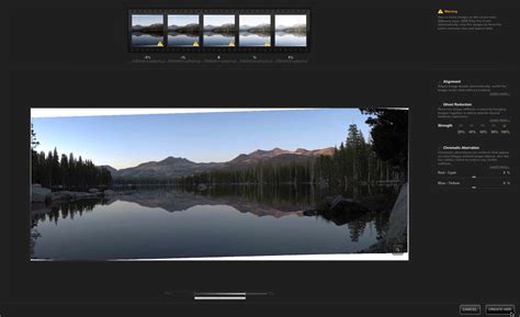 hdr and multiple image panorama processing photo blog stop