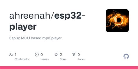 Github Ahreenah Esp Player Esp Mcu Based Mp Player