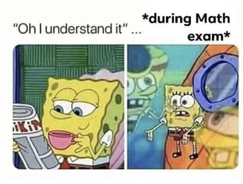 I Hate Math Rbikinibottomtwitter Spongebob Squarepants Know Your