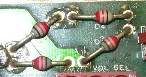 Identifikation Von Dioden Mit Farbcode