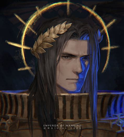 Emperor Of Mankind Warhammer 40k Drawn By Ginias Danbooru