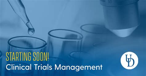 Ud Pcs Clinical Trials Management Online Class Starts Sept 11 University Of Delaware