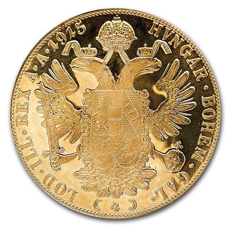 Austrian Gold 4 Ducat 1915 Restrike 04438 Oz