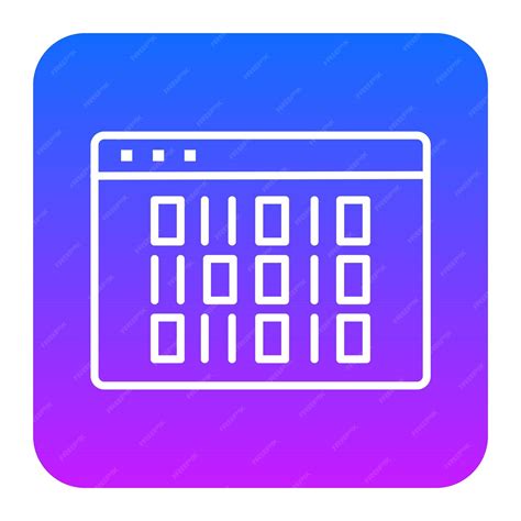 Premium Vector Binary Code Vector Illustration