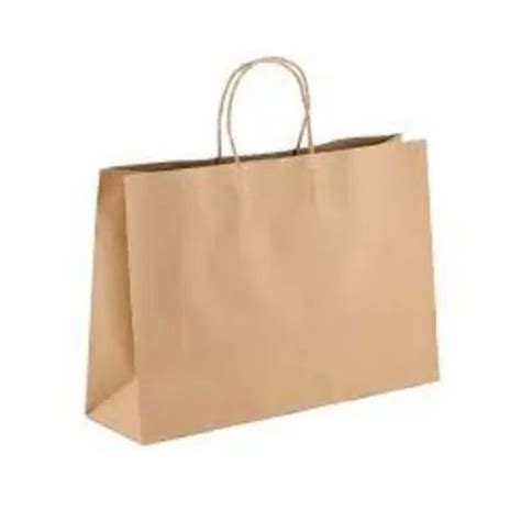 Brown Craft Paper Carry Bag At Rs 12 Craft Paper Carry Bags In Meerut