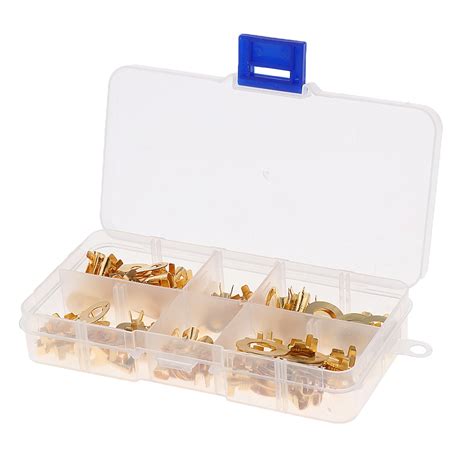 100 Pieces Non Insulated Ring Fork U Type Female T Grandado