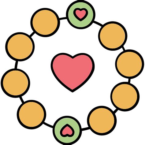 Bangle Generic Color Lineal Color Icon