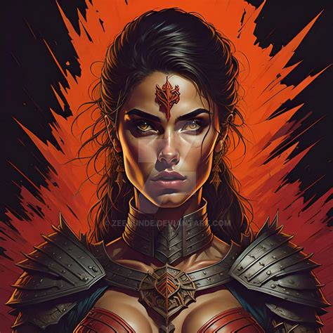 Lady Crusader By Zeehunde On Deviantart