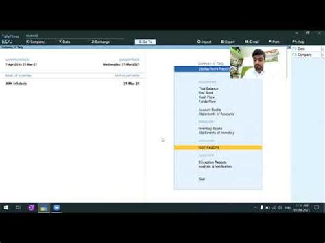 HSN Code Digit Update In TallyPrime Tally ERP In Tamil AXN Infotech YouTube