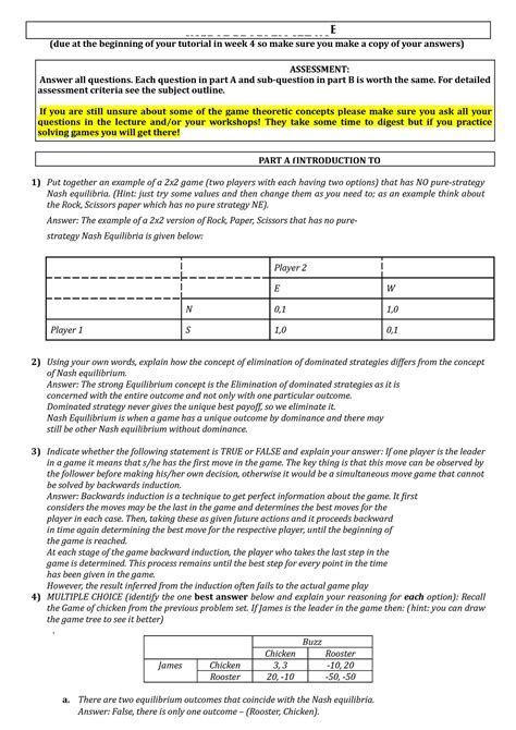 Week 3 Assignment Due At The Beginning Of Your Tutorial In Week 4 So Make Sure You Make A